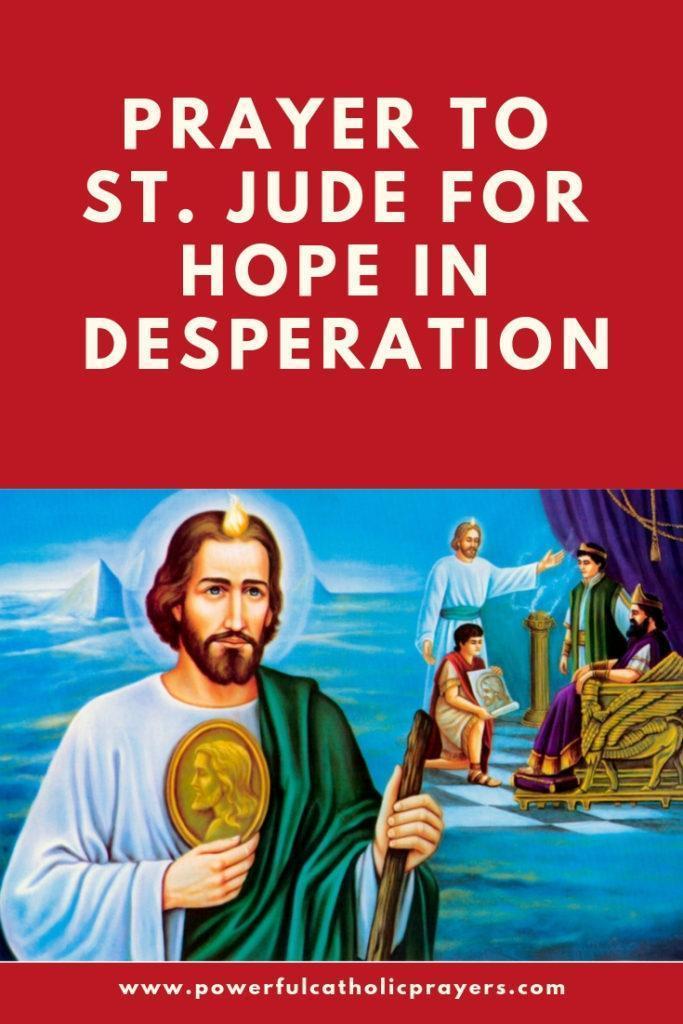 A Powerful Prayer for Help with St. Jude Thaddeus
